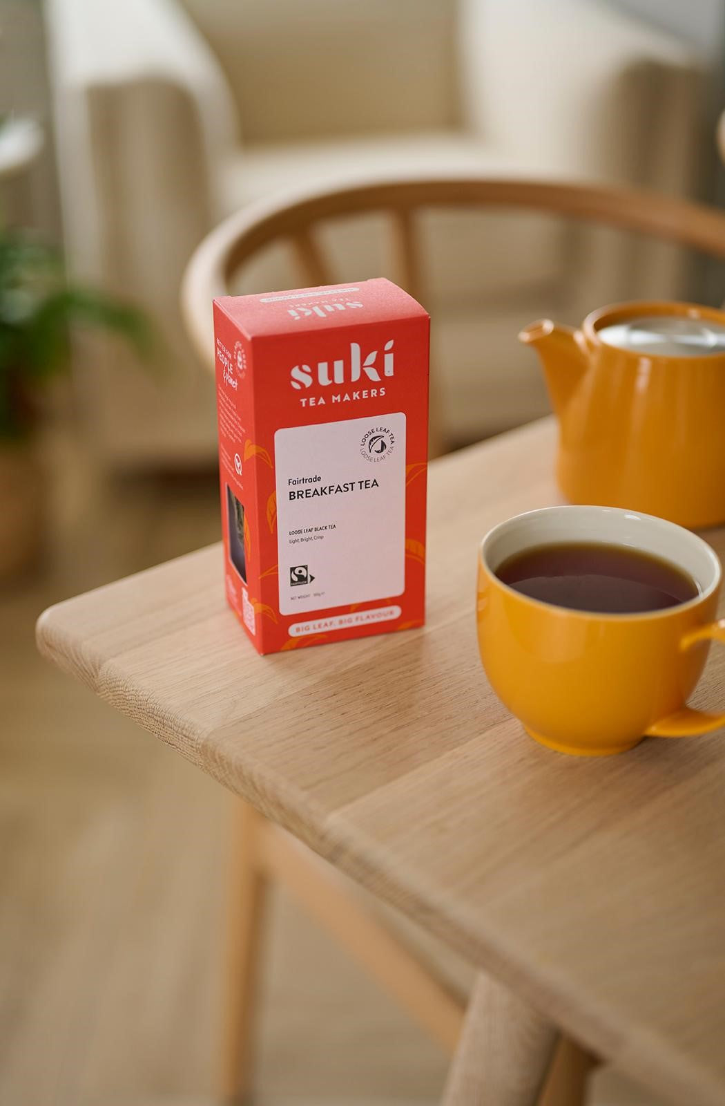 Sustainability is at our core: PLASTIC-FREE packaging – Suki Tea